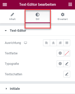 So verwenden Sie den Elementor-Text-Editor